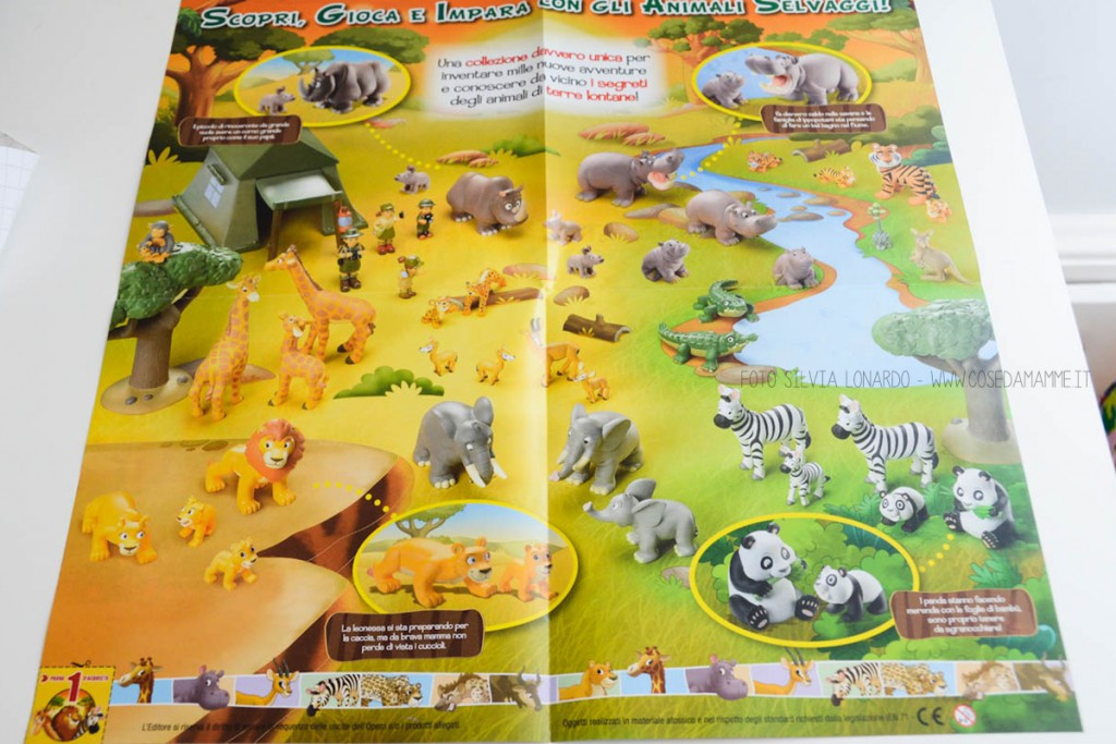 Si gioca con gli Animali Selvaggi DeAgostini