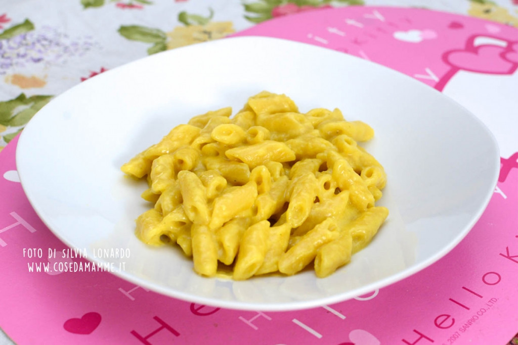 Pasta alla crema di zafferano