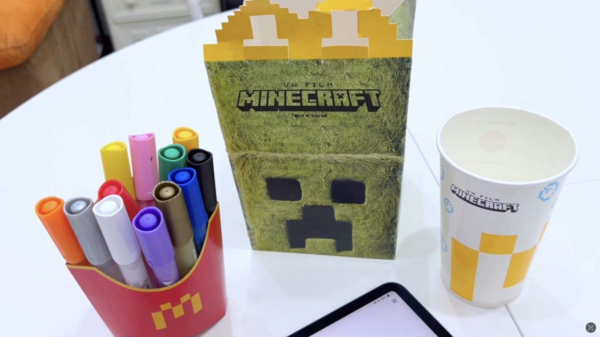7 idee geniali per riciclare i packaging Minecraft del McDonald’s
