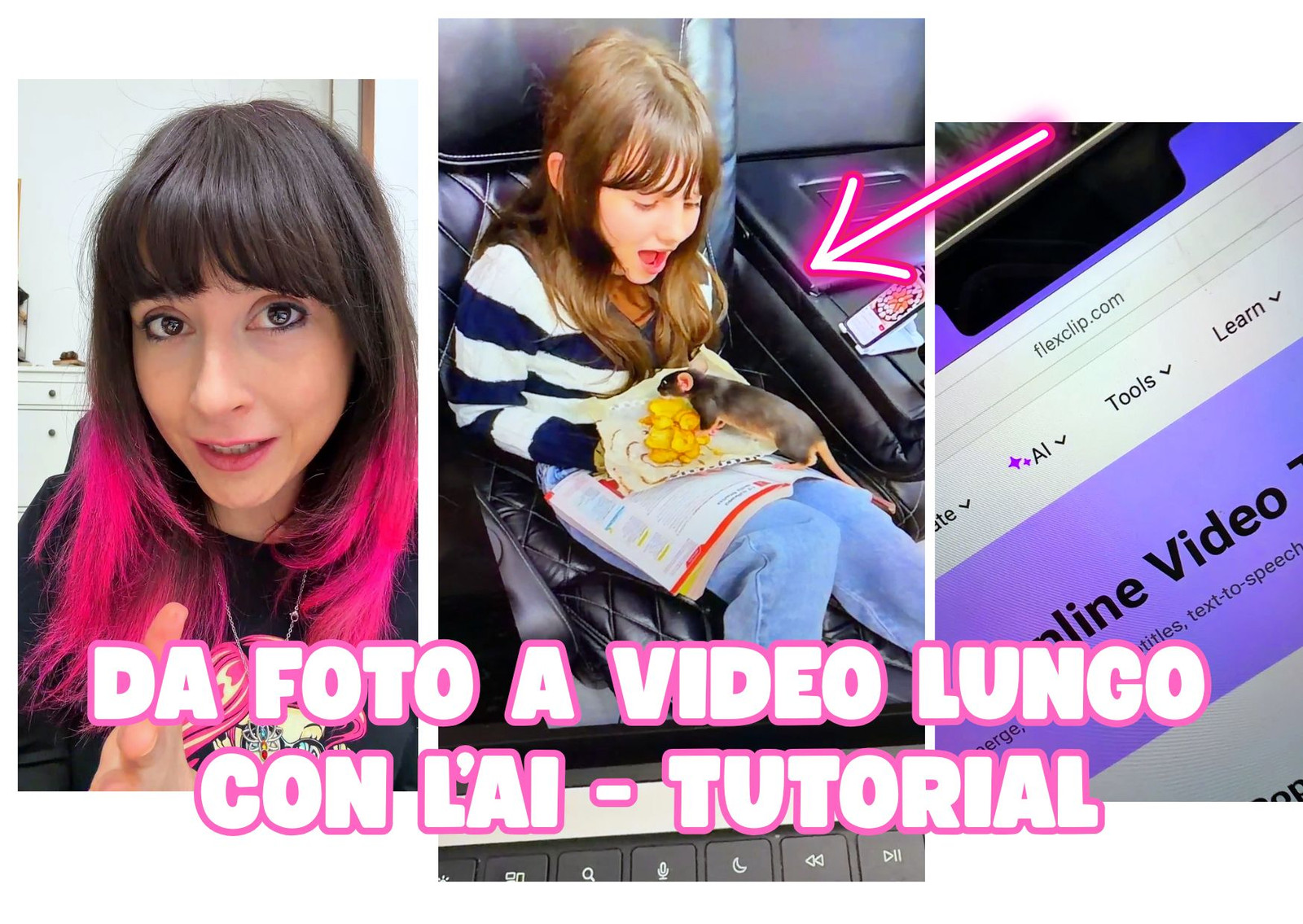 Come creare un video AI di oltre 20 secondi con FlexClip partendo da ...